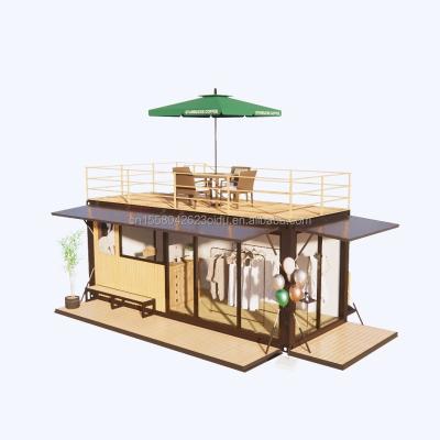 Cina Supermercato Container prefabbricato per bar di caffè per famiglie con design modulare in vendita