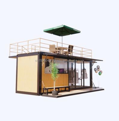 Cina Supermercato Container prefabbricato per bar di caffè per famiglie con design modulare in vendita