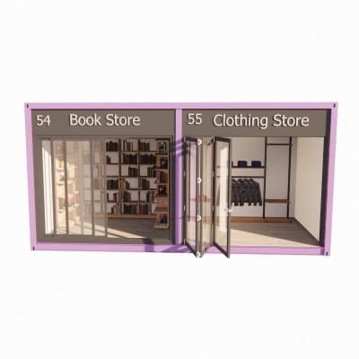 China 20ft Container Pop Up Coffee Shop Restaurant Mobile Container Bar with Modern Design and Customized Color for sale