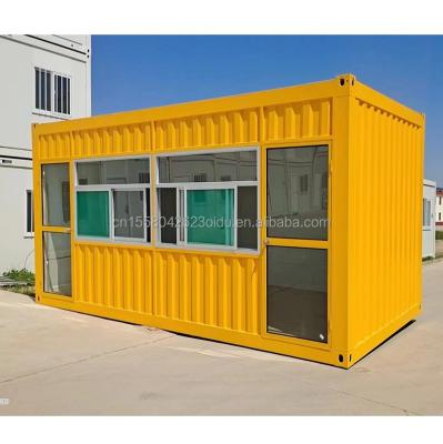 Cina Booth di chiosco del negozio di convenienza in contenitore a confezione piatta per ristoranti fast-food e caffetterie in vendita