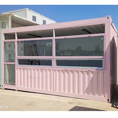 Cina Booth di chiosco del negozio di convenienza in contenitore a confezione piatta per ristoranti fast-food e caffetterie in vendita