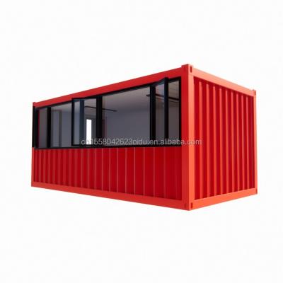 Cina Set di kit prefabbricati cabine modulari case contenitori 20 piedi o 40 piedi telaio in acciaio galvanizzato piegatura in acciaio 180g per Kitset Building in vendita