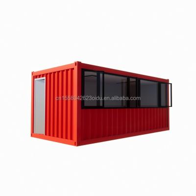 Cina Set di kit prefabbricati cabine modulari case contenitori 20 piedi o 40 piedi telaio in acciaio galvanizzato piegatura in acciaio 180g per Kitset Building in vendita
