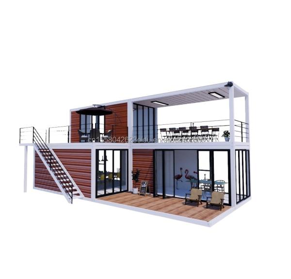 Quality Galvanized Steel Bending 40ft Container House Flat Pack Mobile Prefabricated for sale