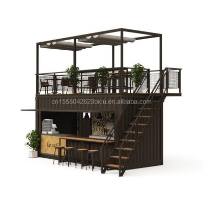 Cina Colore personalizzato 20FT o 40FT Luxury Shipping Container Bar Prefabbricato Foldable Cafe Container Coffee Shop in vendita