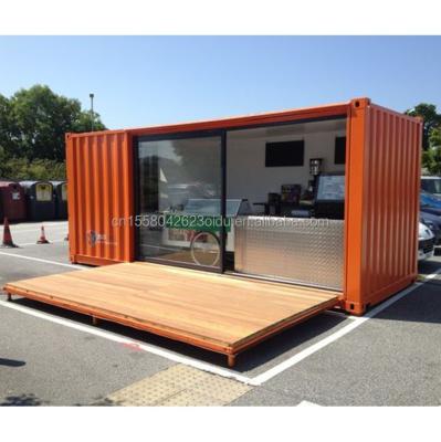 Cina Bagno Casa piccola 2 piani Casa container con case modulari prefabbricate e finestre in lega di alluminio in vendita