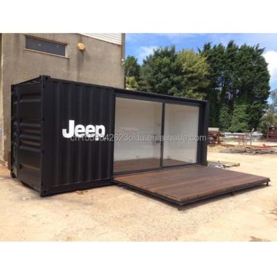 Cina Bagno Casa piccola 2 piani Casa container con case modulari prefabbricate e finestre in lega di alluminio in vendita