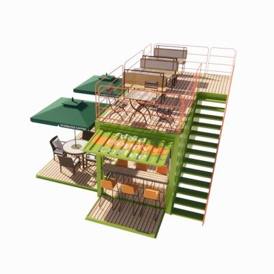 Cina 2023 Best Selling Outdoor Modular Prefab Houses Container Cornice in acciaio galvanizzata con contenitore di piegatura in acciaio galvanizzato in vendita