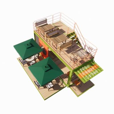 Cina 2023 Best Selling Outdoor Modular Prefab Houses Container Cornice in acciaio galvanizzata con contenitore di piegatura in acciaio galvanizzato in vendita