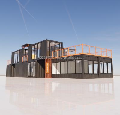 China Customized Modern Prefab Tiny House mit kundenspezifischer Farbe und Wand 50/75/100mm Wellen Sandwich Panel zu verkaufen