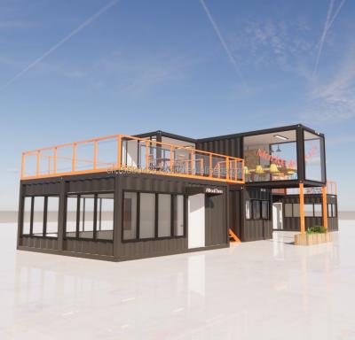 China Customized Modern Prefab Tiny House mit kundenspezifischer Farbe und Wand 50/75/100mm Wellen Sandwich Panel zu verkaufen