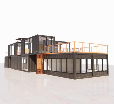 China Customized Modern Prefab Tiny House mit kundenspezifischer Farbe und Wand 50/75/100mm Wellen Sandwich Panel zu verkaufen