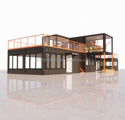 China Customized Modern Prefab Tiny House mit kundenspezifischer Farbe und Wand 50/75/100mm Wellen Sandwich Panel zu verkaufen