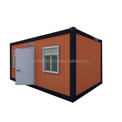 Cina Casa di contenitori in acciaio portatile magazzino mobile prefabbricato per cantiere con finestre in lega di alluminio in vendita