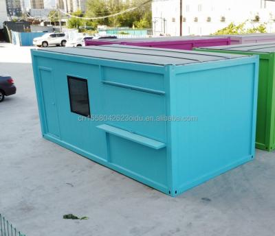 中国 持ち運び可能な鋼鉄コンテナハウス アルミ合金窓付きの建設用移動倉庫 販売のため