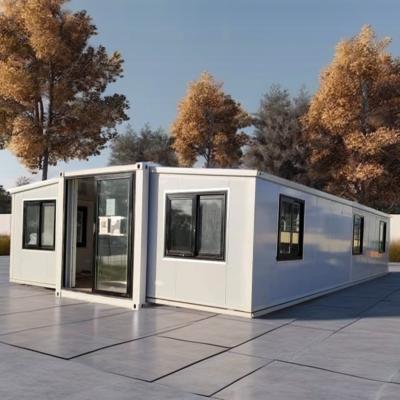 China Alluminum Alloy Window 20Ft Expandable Prefab Villa Hurricane-Proof Portable Mobile Luxury Apartment for Luxurious Living for sale