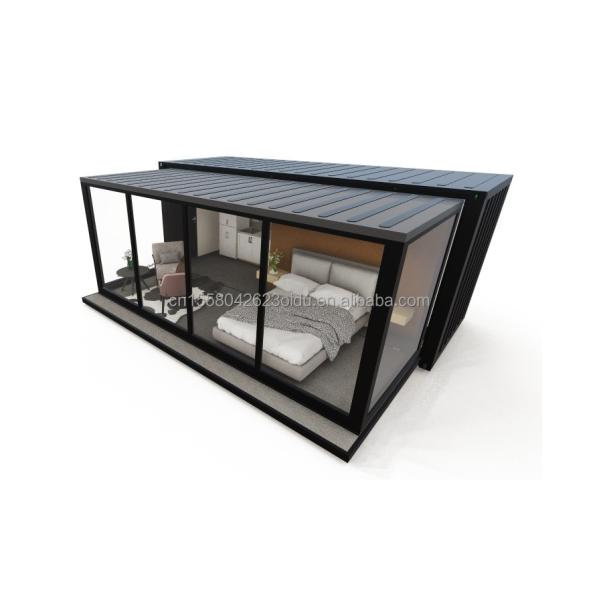 Quality Portable Foldable Modern Office Container Accommodation Cabin Prefab 20ft for sale