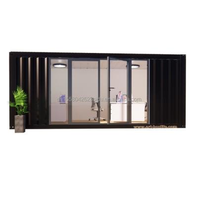 China Modernes Wohnen im Freien 20ft 40ft Vorgefertigte Mobilhäuser Erweiterbare Stahl-Sandwich-Panel-Container mit individueller Farbe zu verkaufen