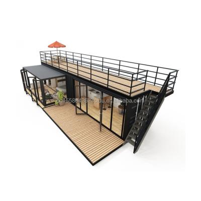 China EU CSC gecertificeerd modern residentieel geprefabriceerd staalontwerp voor koppels in een container Te koop