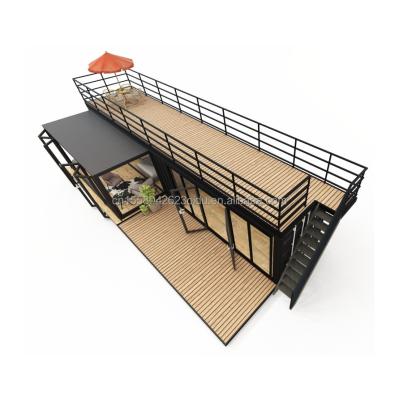 China EU CSC gecertificeerd modern residentieel geprefabriceerd staalontwerp voor koppels in een container Te koop