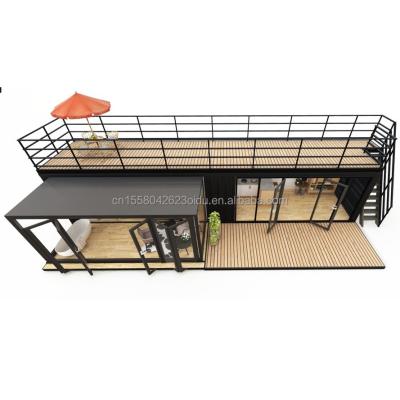 China EU CSC gecertificeerd modern residentieel geprefabriceerd staalontwerp voor koppels in een container Te koop