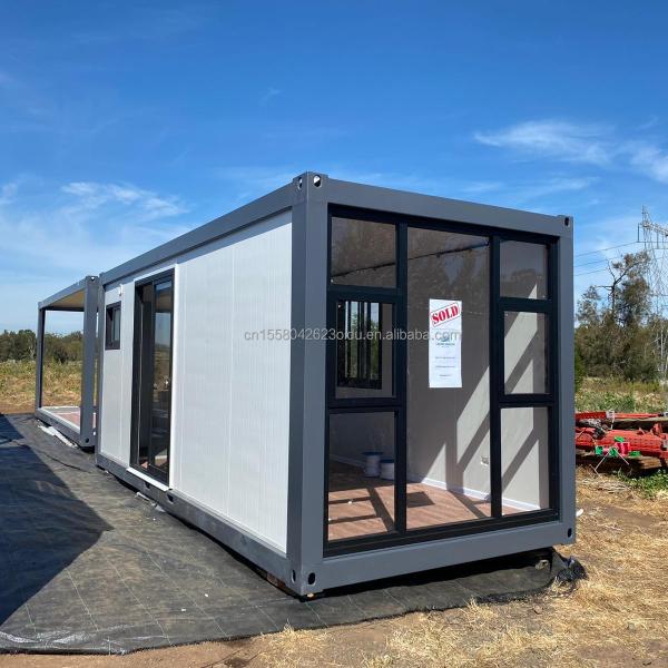 Quality Luxary Prefabricated Container Residential Style Flat Packaging Mobile House for sale
