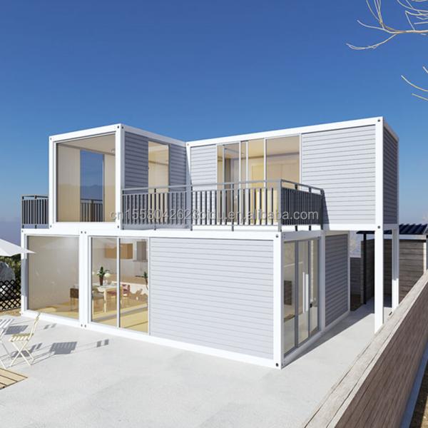 Quality Luxary Prefabricated Container Residential Style Flat Packaging Mobile House for sale