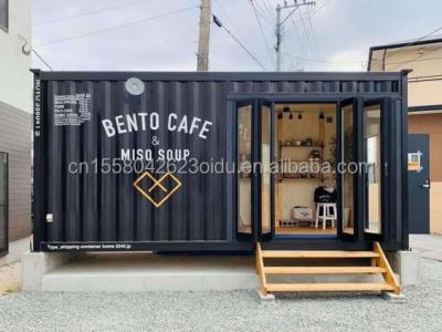 China Flat Pack Container Hotel Modular Tiny Movable Shipping Portable Homes 2 Bedroom Living Container Restaurant Container Homes for sale