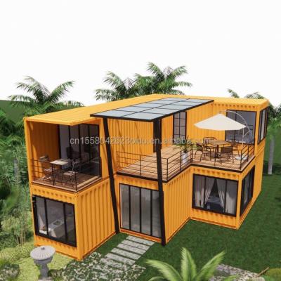 Cina Casa in container prefabbricata da 20 piedi per hotel da parte dei produttori Villa di design moderno Residenza familiare Villa in vendita