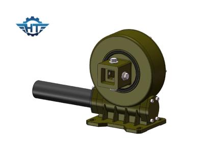 China IP66 Vertical Slew Drive Gearbox For Solar Tracking System With Square Output Tube for sale