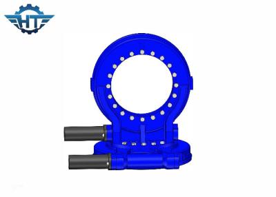 Chine Enveloppez la commande de pivotement d'engrenage à vis sans fin de ver pour le système de piste solaire avec le moteur de C.C 24V à vendre