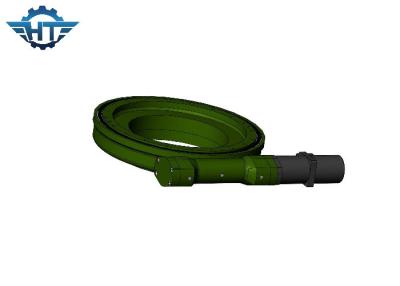 China Hourglass Worm Gear Slew Drive For Solar Tracker With 24VDC Planetary Gear Motor for sale