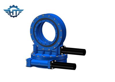 China Hourglass Worm Gear Slewing Ring Bearing For Parabolic Csp With Curved Mirrors for sale
