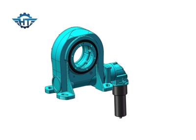 China VE7 Solar Tracker Slew Drive with 24VDC Gear Motor For 2 Portrait pV Solar Tracking System for sale