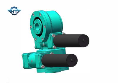 China SDE7 Low Speed High Torque Worm Drive Slewing Ring With Electric Motor Or Hydraulic Motor for sale