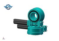 China Vertically And Horizontally Mounted Dual Axis Slewing Gear Drive With 24 VDC Motors for sale