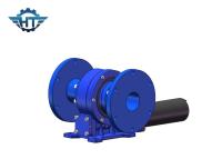 China Envelope Self Locking Worm Slew Drive Gearbox Vertical Single For Tracking System for sale