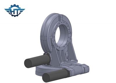 중국 주택 태양 추적자를 위해 잠기는 드라이브 트렌스미션 본인을 비트는 웜 기어 이원축 판매용