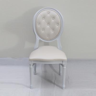China Elegant Resin French Louis xiv Chair Wholesale Price Louis Ghost Chair for Sale white for sale