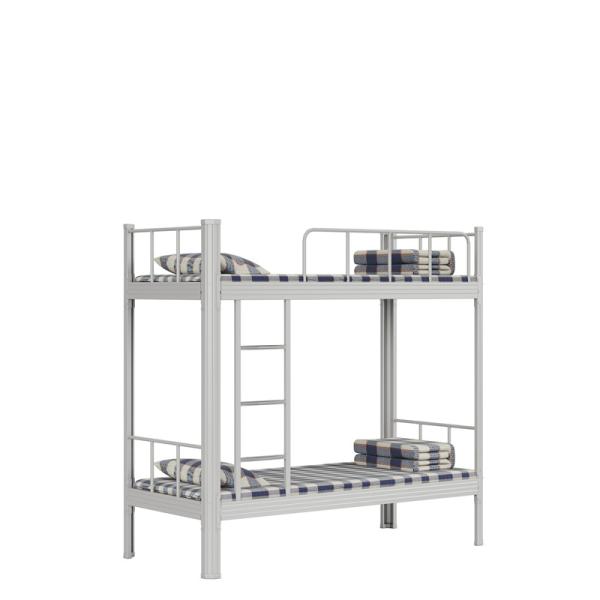 Quality School Metal Dormitory Bunk Bed Two Student Bed 1980 X 900 X 1800mm for sale