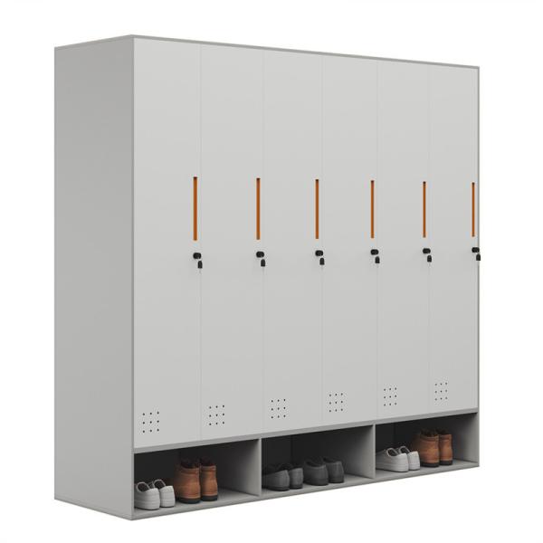 Quality Furniture White Color Storage Cabinet Dormitory Cabinet For Bunk Bed for sale