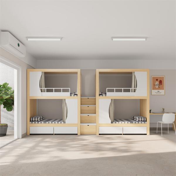 Quality Modern Bunk Bed For Youth Hostel With Easy Assembly Guidelines for sale