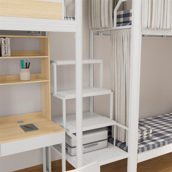 Quality Modern Furniture Student Bunk Bed School Dormitory Bunk With Desk for sale