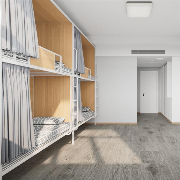 Quality Dormitory School Bunk Bed With Customizable Floor Plan And Non Human Damage for sale