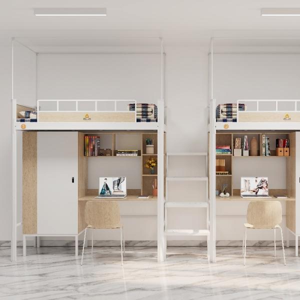 Quality Advanced Technology School Bunk Bed For Dormitory With Cutting Drilling And for sale