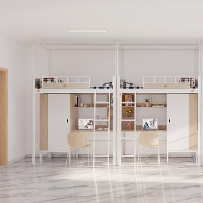 China Advanced Technology School Bunk Bed For Dormitory With Cutting Drilling And Polishing Processes for sale