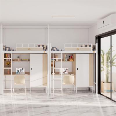 China Advanced Technology School Bunk Bed For Dormitory With Cutting Drilling And Polishing Processes for sale
