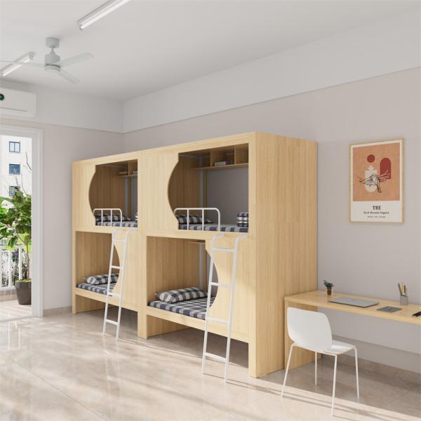 Quality School Worker Hospital Home Dormitory Metal Stable Student Wooden Storage Loft for sale