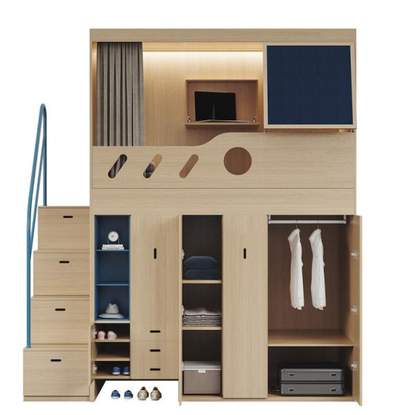 Quality Customizable Loft Bed High Stability And Effortless Assembly Process for sale