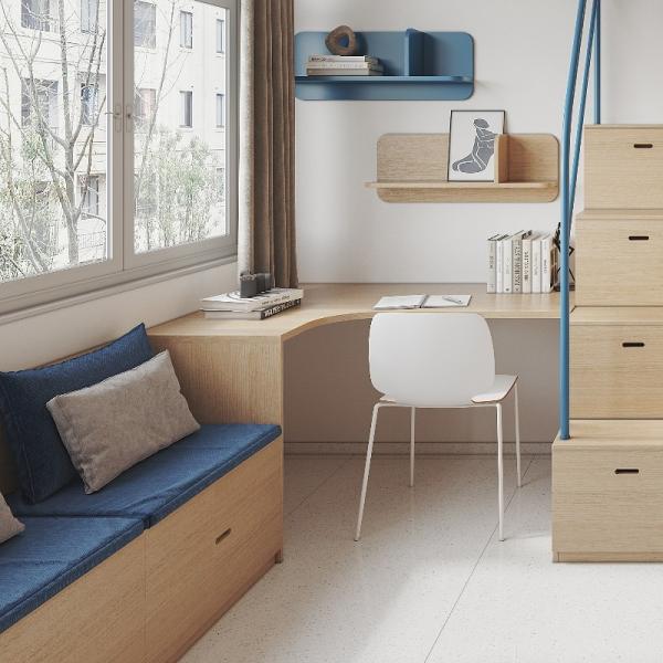 Quality Customizable Loft Bed High Stability And Effortless Assembly Process for sale